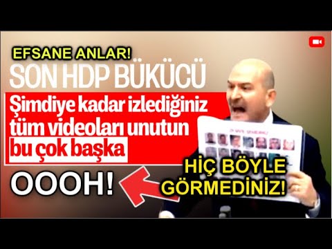 SÜLEYMAN SOYLU, MECLİS KONUŞMASI, ONU BÖYLE HİÇ GÖRMEDİNİZ!