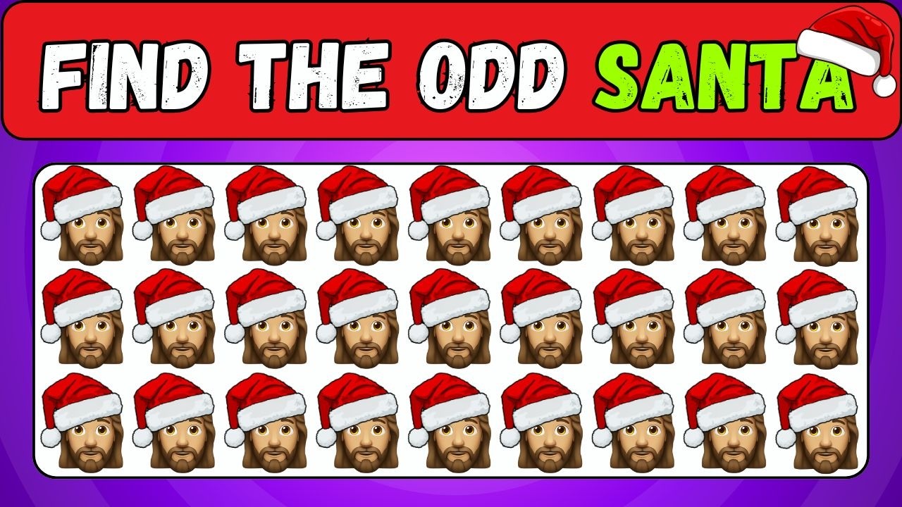 Find the ODD One Out Christmas Edition 🎄⛄️ Easy, Medium, Hard Levels ...