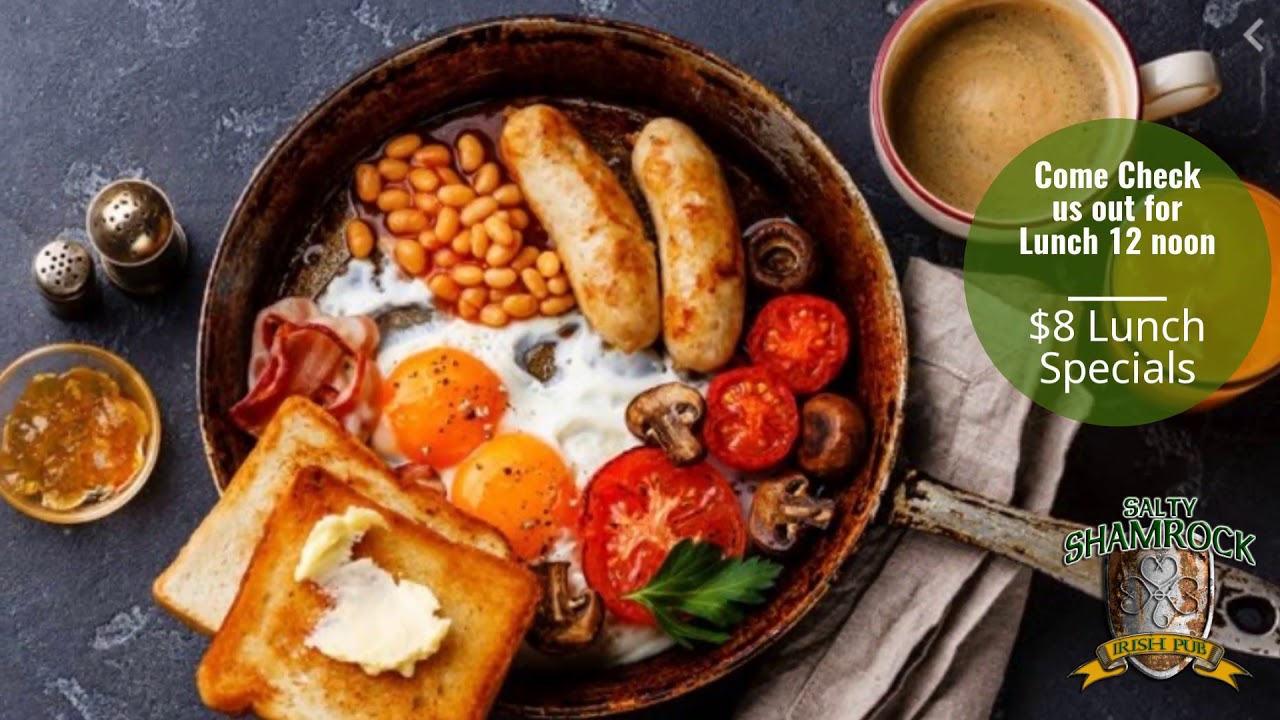 Come Check us out for Lunch 12 noon - YouTube