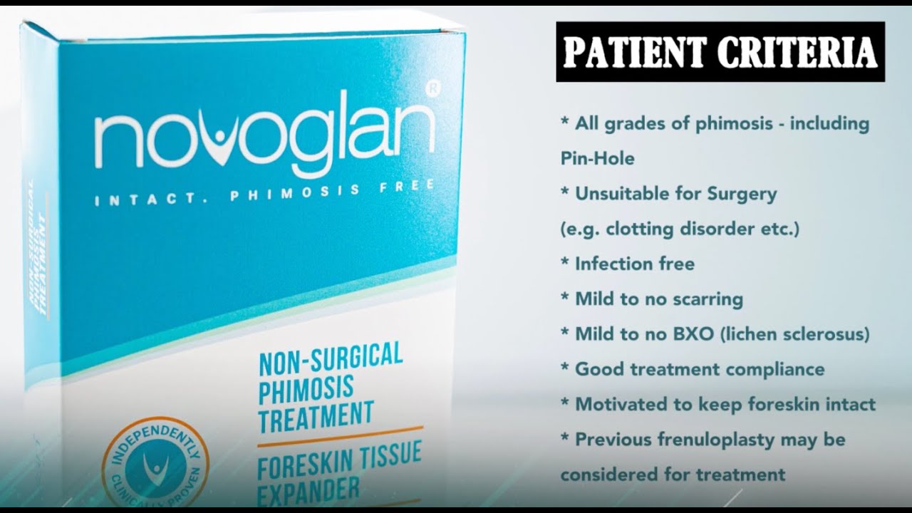 NOVOGLAN Foreskin expander Clinician and Patient INFO - YouTube