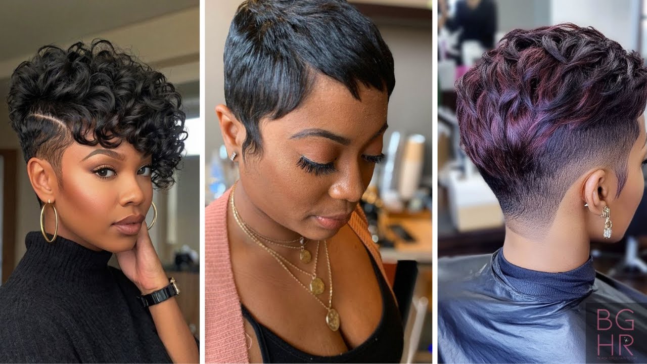 Short Hairstyles For Fine Hair Over 50 Black Haircuts For Las ...