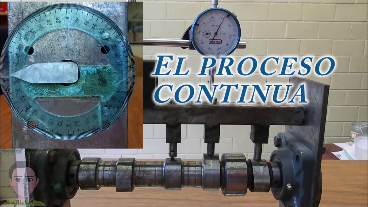 Trazado del perfil de una leva con seguidor de cara plana. - YouTube