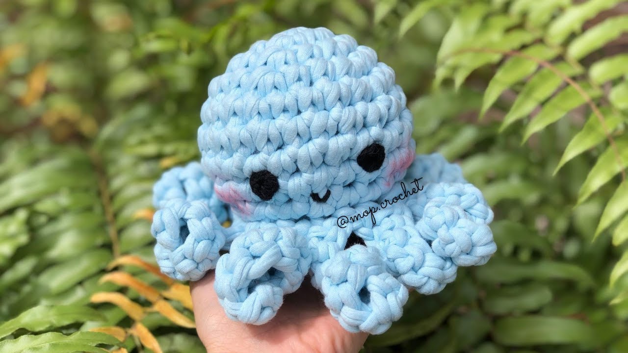 Pulpito Amigurumi 🐙 | Tutorial | Zurda - YouTube