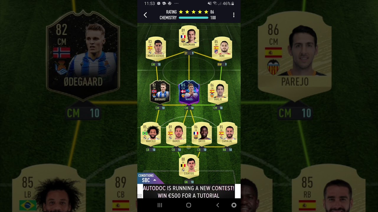 Pacybits 20 sbc Lionel Messi 10 La Liga Titles - YouTube