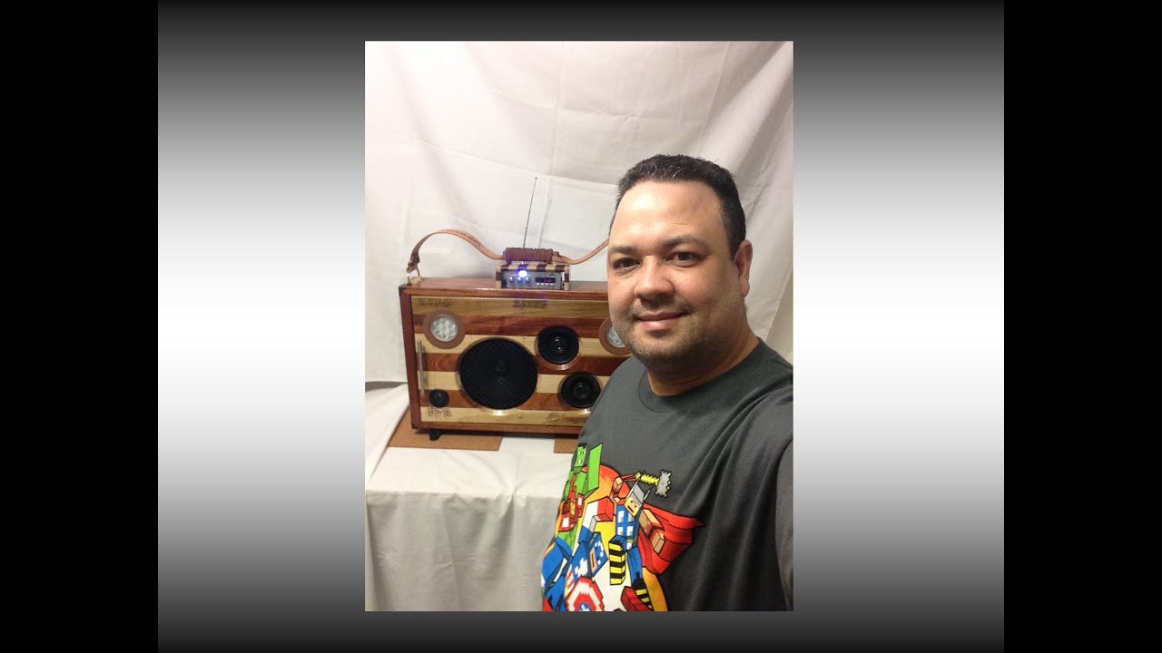 Wood Boombox making and Review (Home made) - YouTube