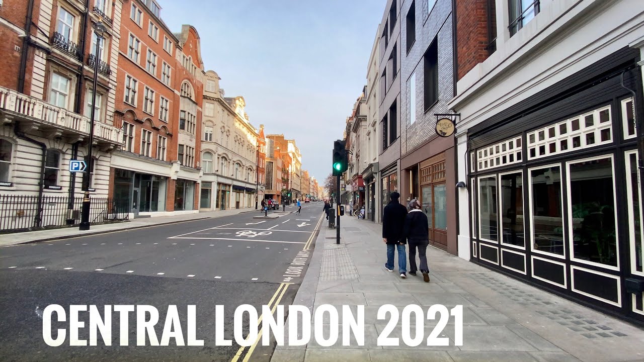 London’s Walking | Central London | During First Strictest National ...