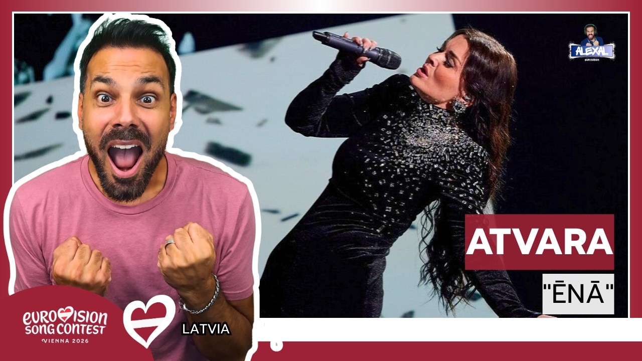 Atvara - "Ēnā" | LATVIA 🇱🇻 EUROVISION 2026 | REACTION #Eurovision2026 ...