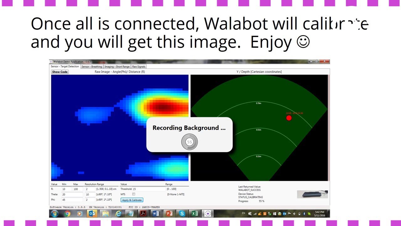 Get Walabot Connected to your PC correctly - YouTube
