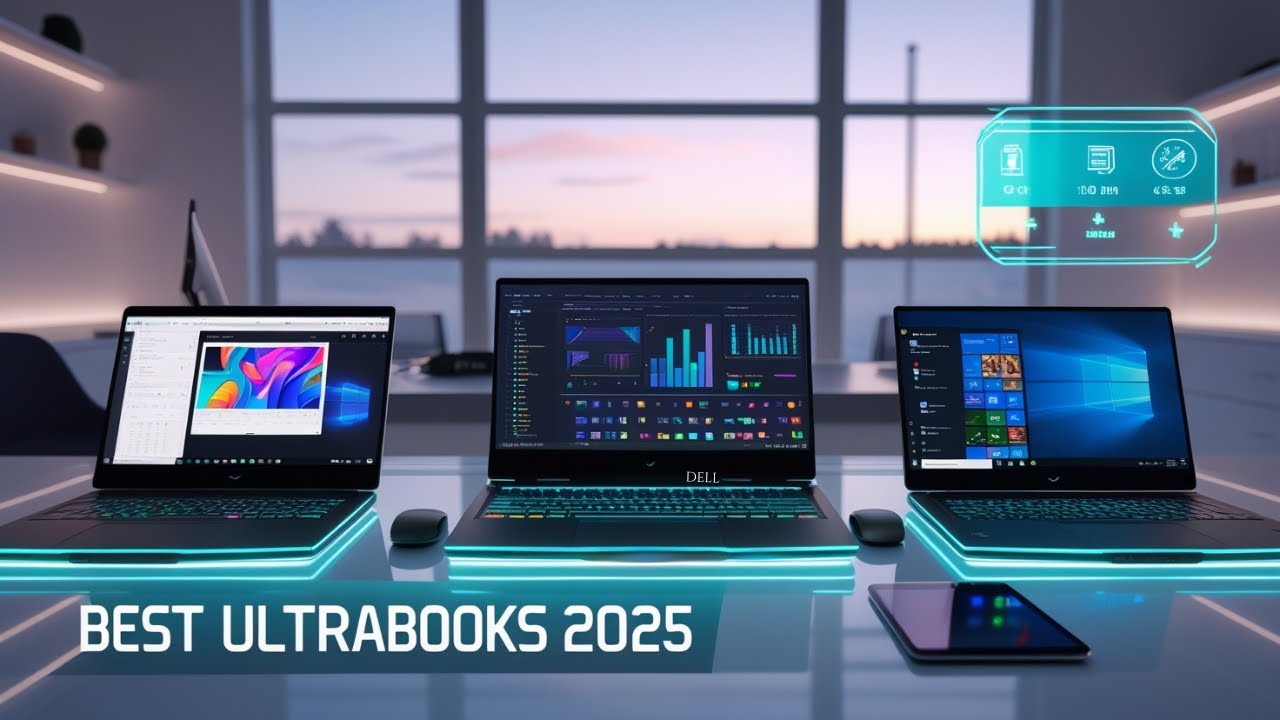TOP 5 Best Ultrabooks for Every Purpose 2025 - YouTube