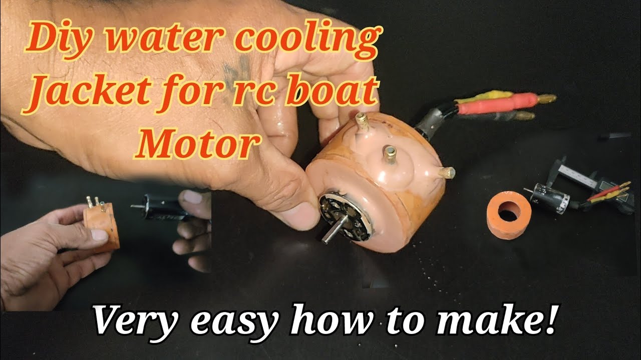 DIY PVC WATER COOLING SYSTEM FOR RC BOAT MOTOR - YouTube