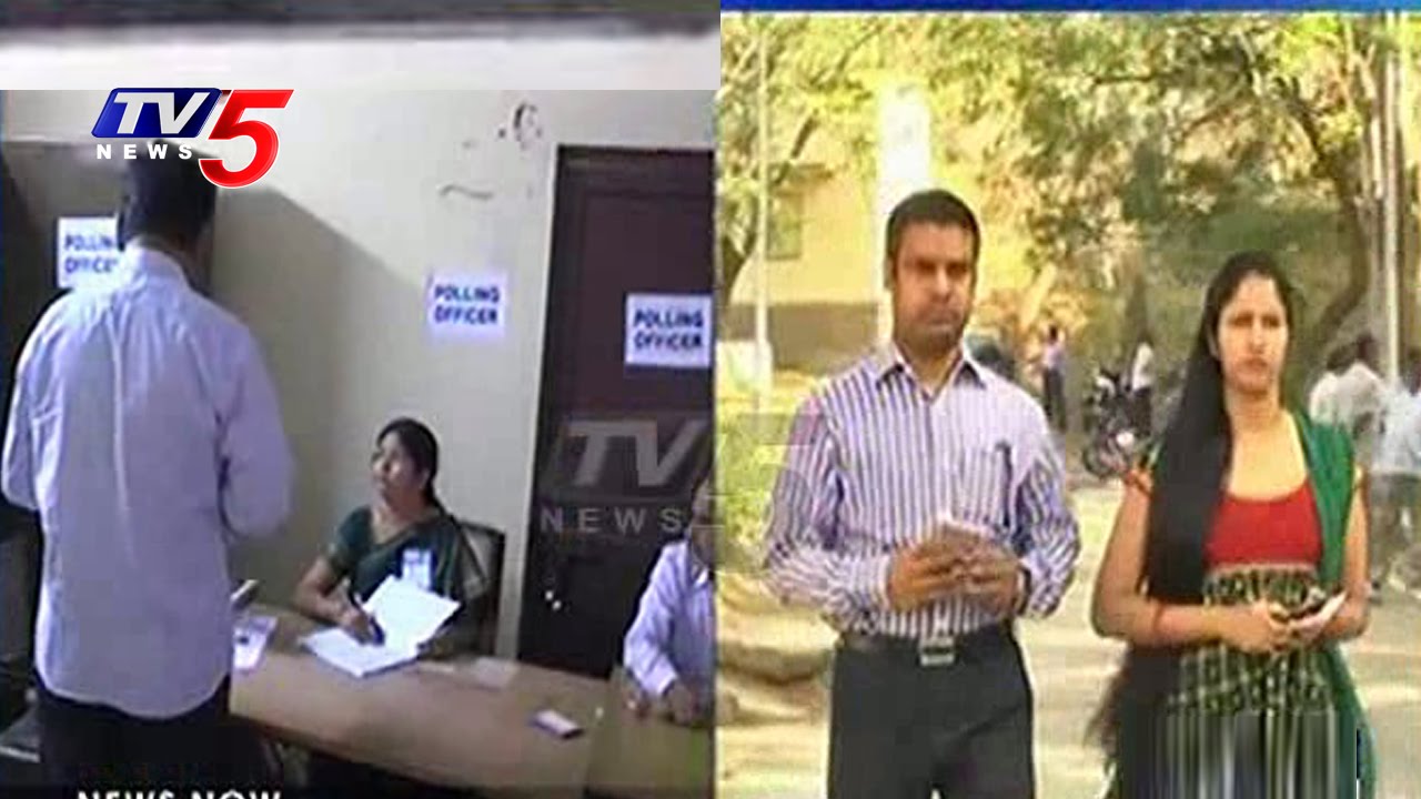 TV5 Chairman BR Naidu and VC Surendra Nath Cast Their Votes at Jubilee ...