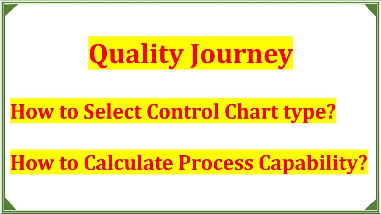 9-2: Quality Journey (Control charts and process Capability) رحلة ...