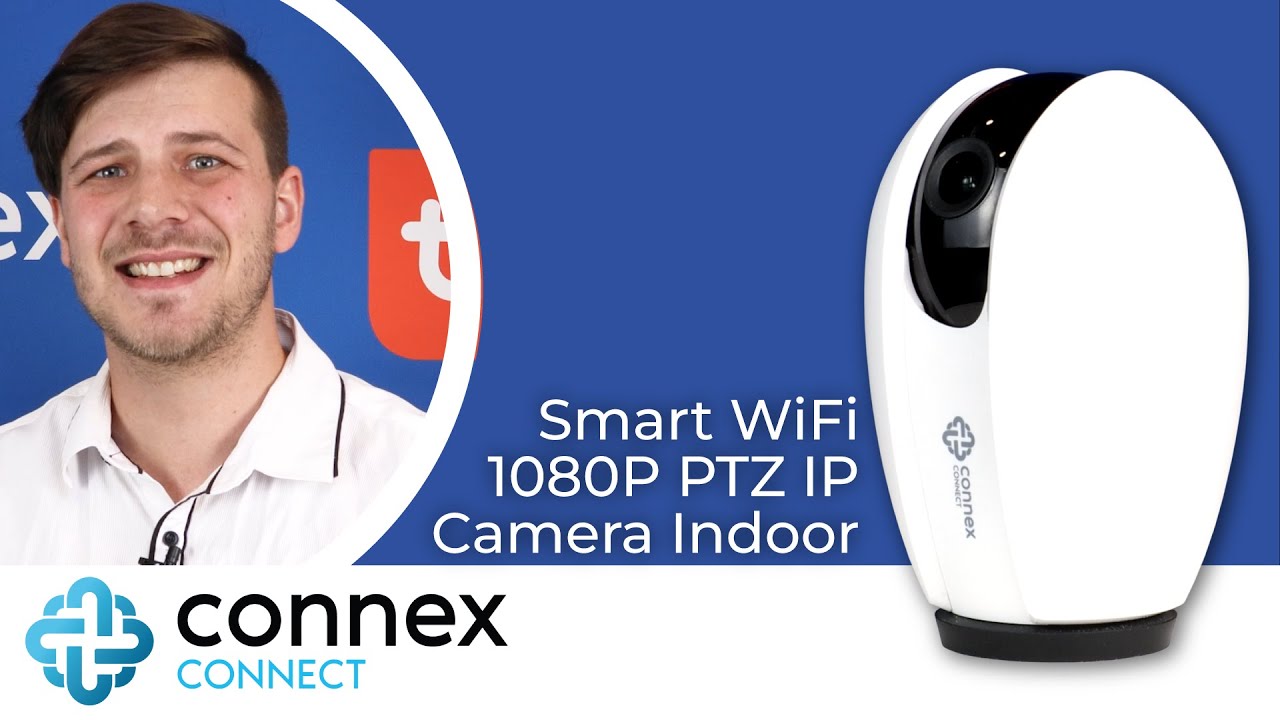 Smart WiFi 1080P PTZ IP Camera Indoor - YouTube