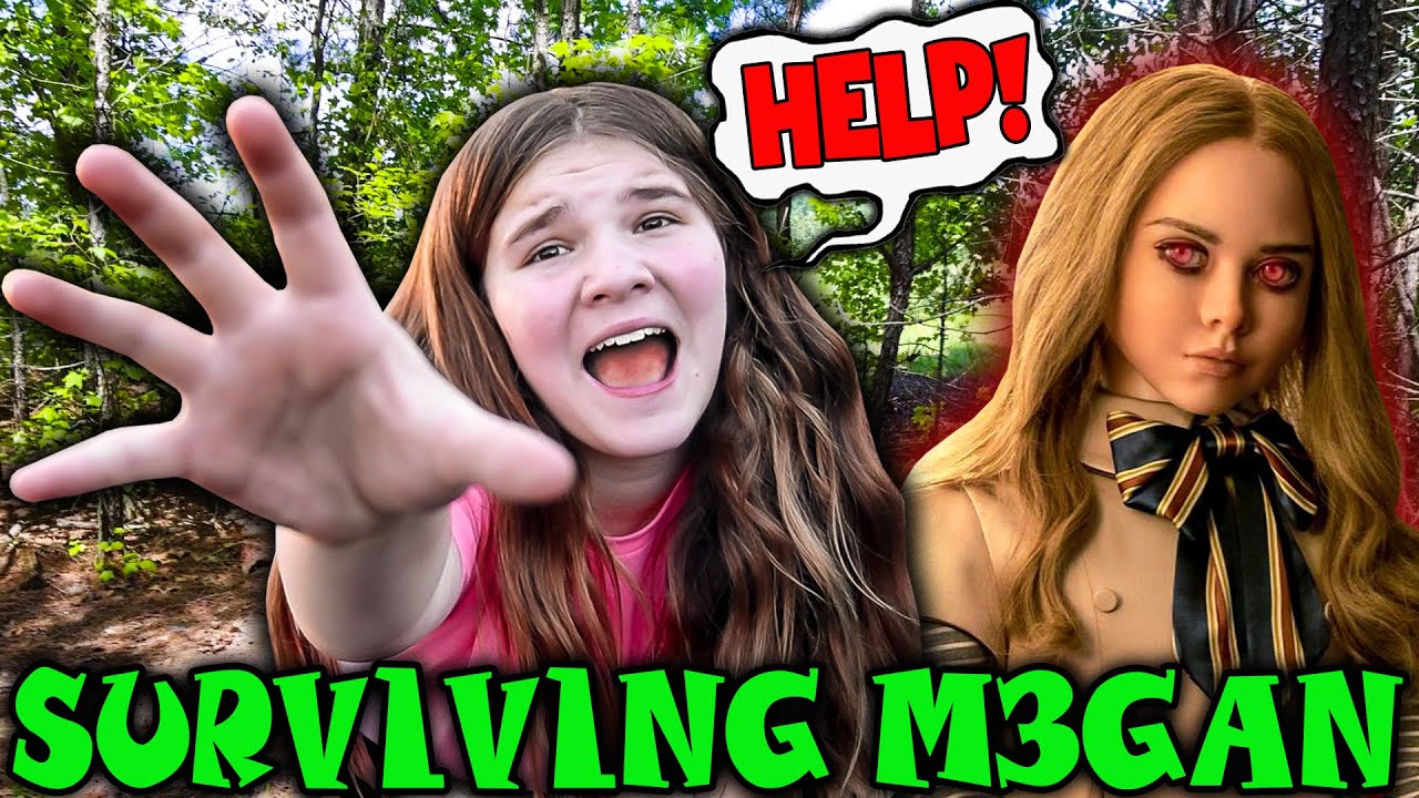 Surviving M3gan For 24 Hours! M3gan Has A Secret? - YouTube