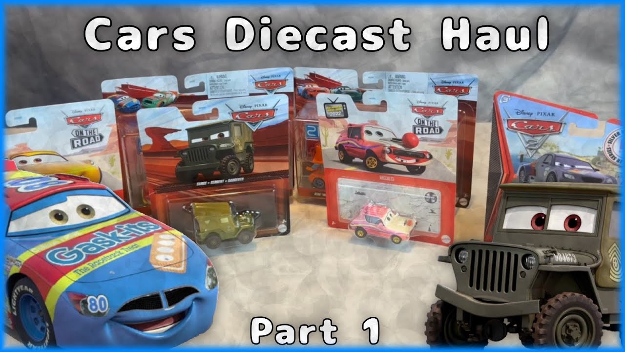 Unboxing NEW Pixar Cars! (Part 1) - YouTube