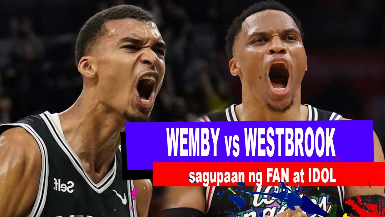 FAN MEETS IDOL! WEMBY vs WESTBROOK. Sapugaan sino mananaig? TRICK the ...