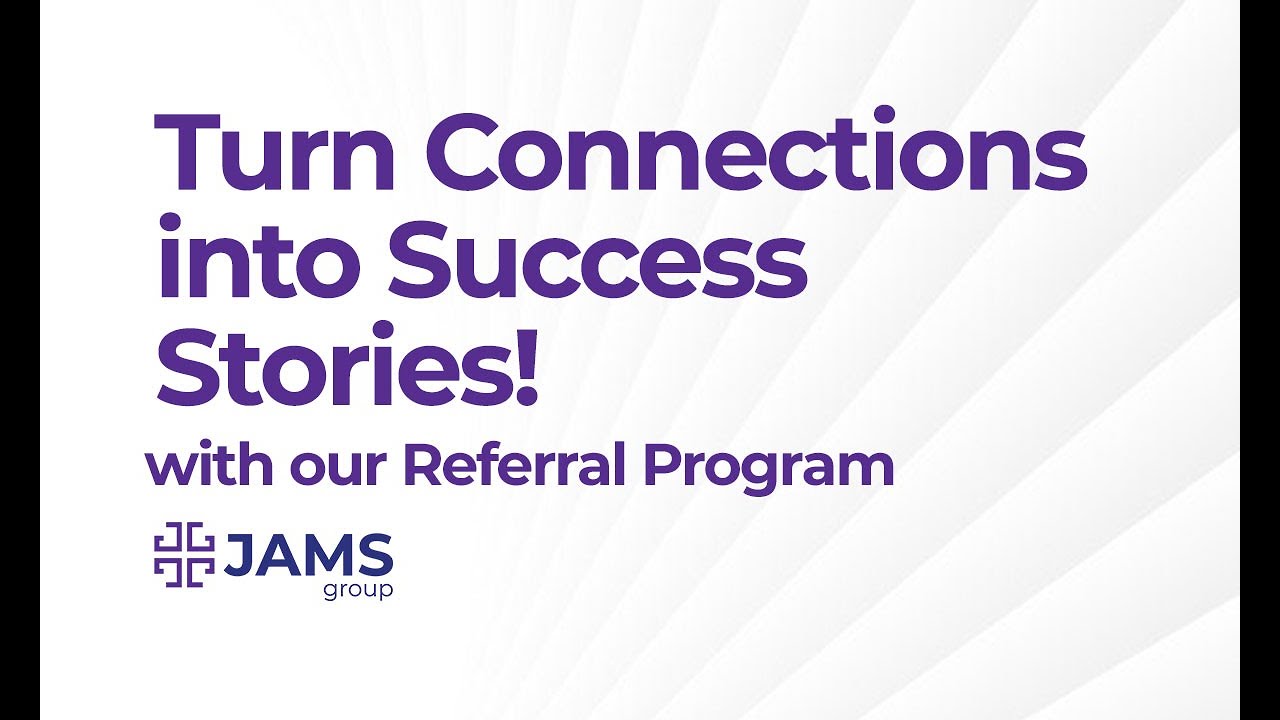 REFERRAL PROGRAM. Turn Connections into Success Stories! - YouTube