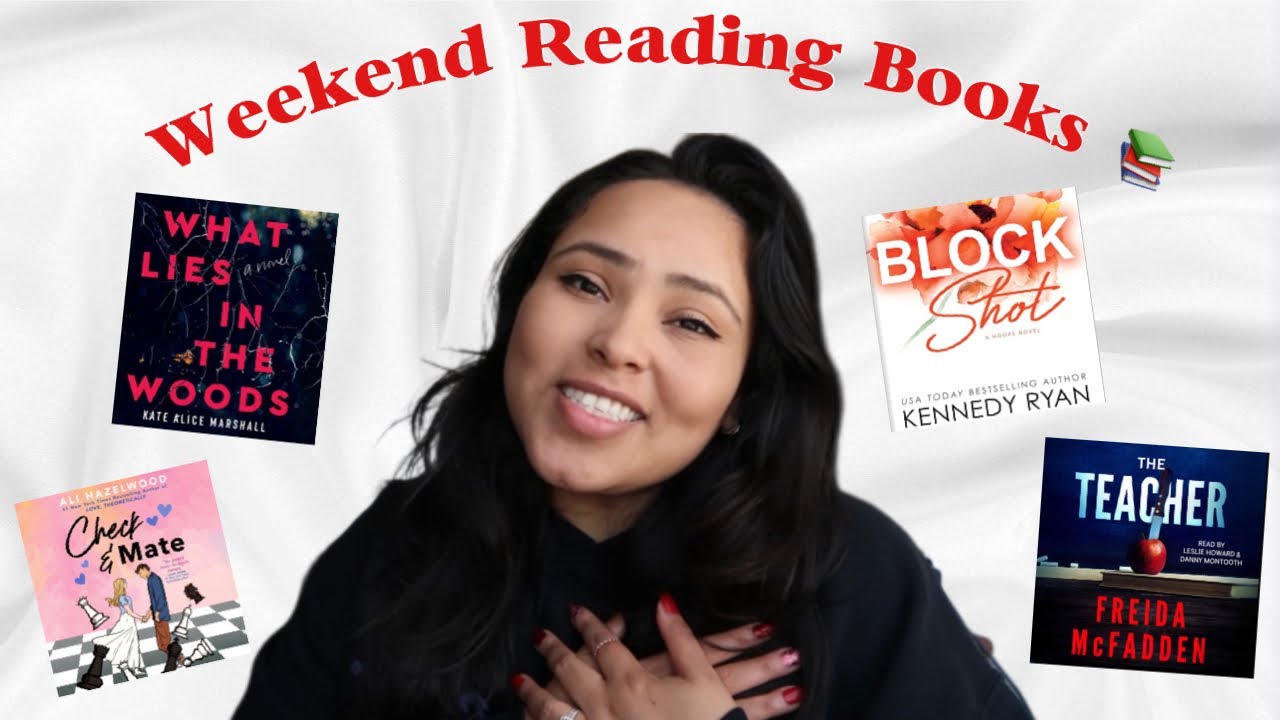 Reading four books in a weekend | weekend reading books | reading vlog ...