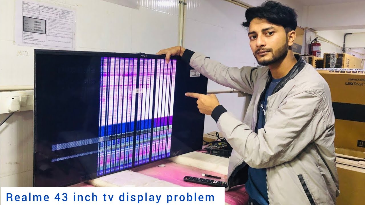 Realme tv 43 inch display problem | realme tv display repair | realme ...