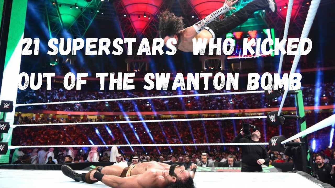 21 Superstars Who Kicked Out Of The Swanton Bomb - YouTube