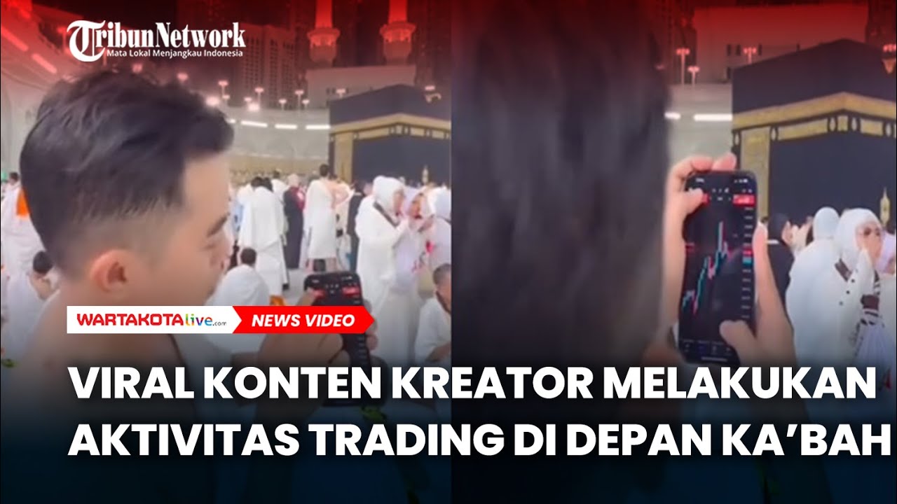 VIRAL, Seorang Konten Kreator Melakukan Aktivitas Trading di Depan Ka ...