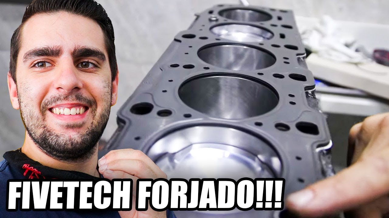 BOMBA DE RESPEITO!!💣😈 MOTOR MAREA FIVETECH 2.4 FORJADO🔥 RETÍFICA COMPLETA - YouTube