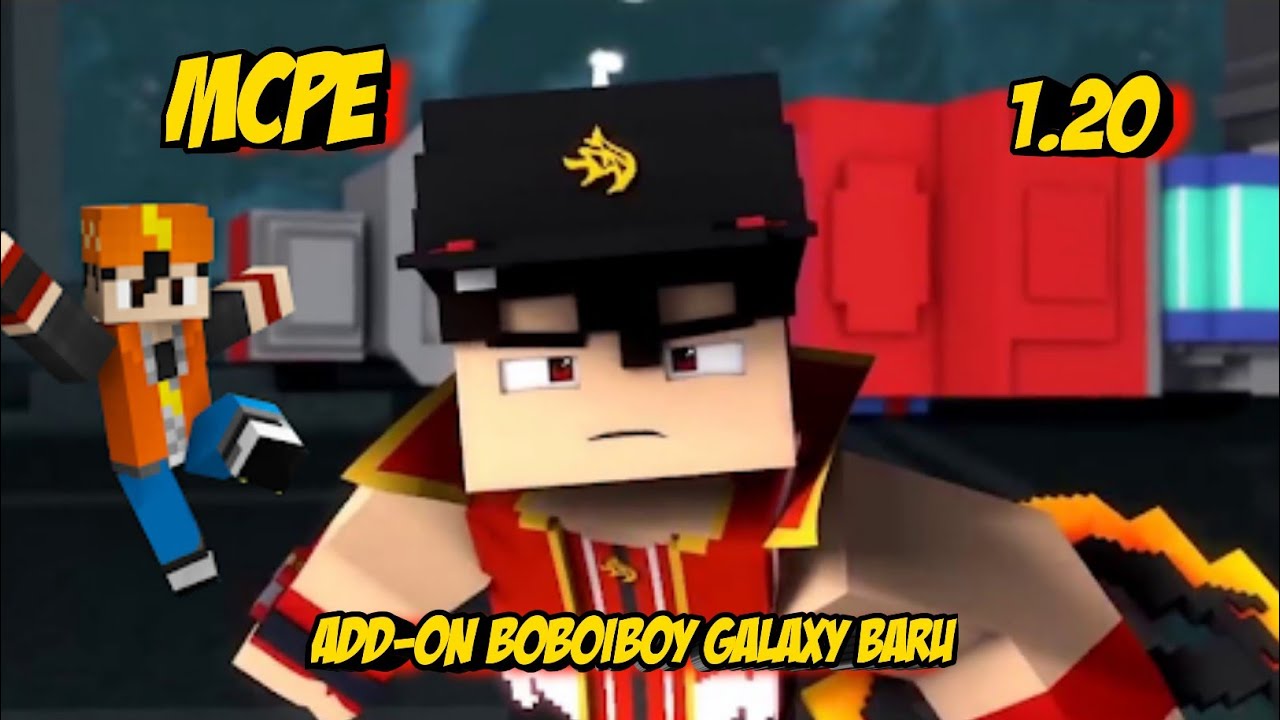 Showcase Addon Boboiboy Galaxy Baru MCPE Minecraft Indonesia - YouTube
