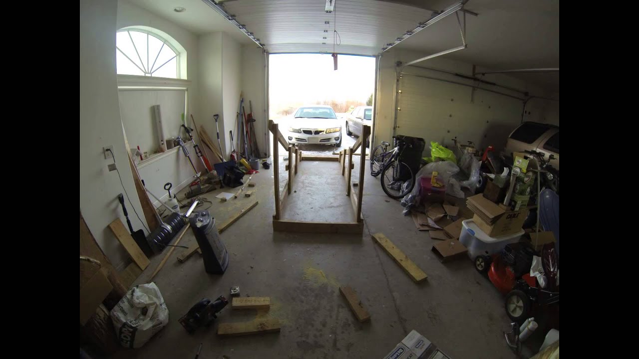 Building/testing FMX ramp wood (Go pro hero 3 black addition) - YouTube