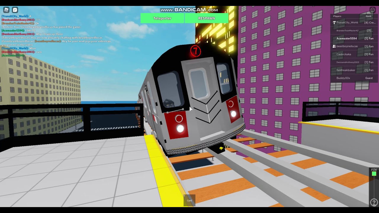 Roblox: Transit City 2 | Playing TC2 with TransitCity_World - YouTube