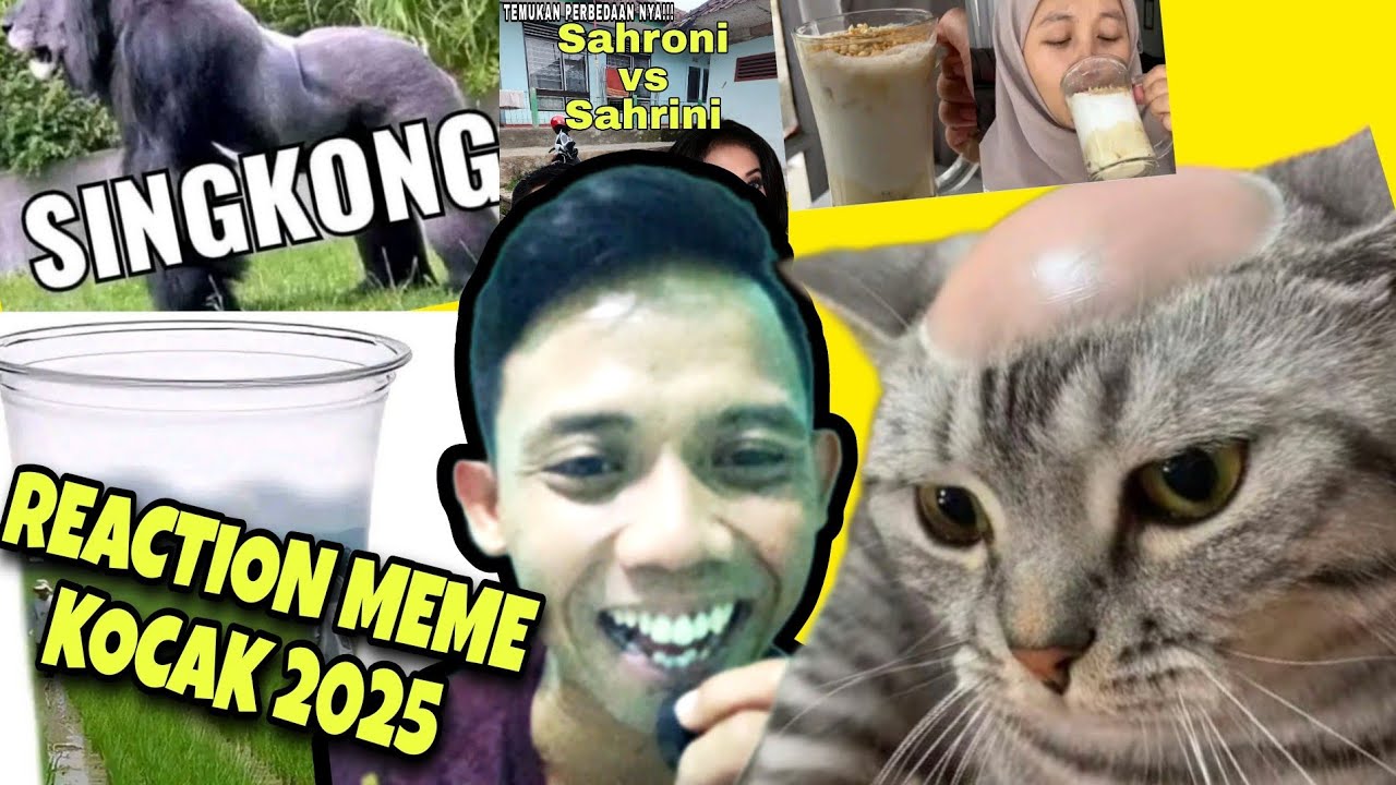 Reaction MEME KOCAK Bikin Ngakak mau ketawa takut dosa bang | Episode 1 - YouTube
