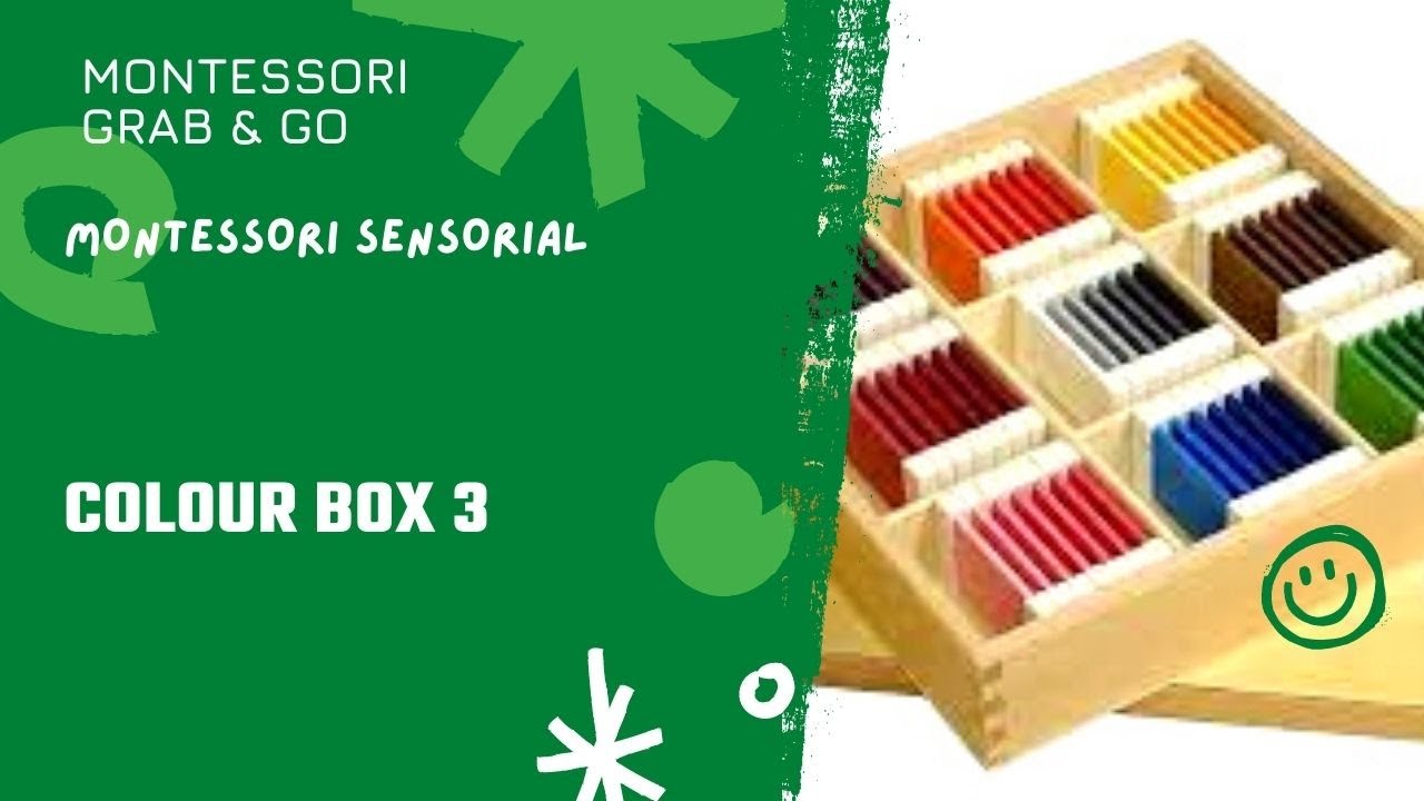 Sensorial Activity - Colour Box 3 - YouTube