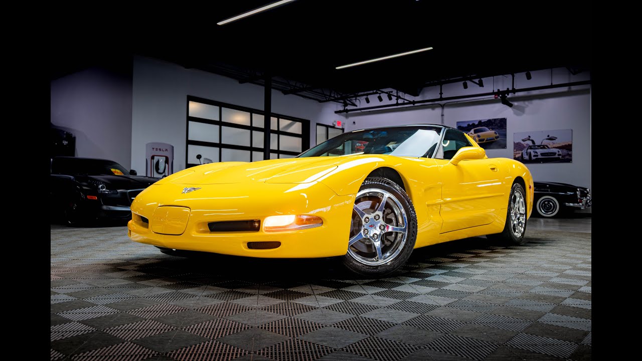 2003 Chevrolet Corvette Coupe! Millennium Yellow! 6 Speed Manual! 5.7L ...