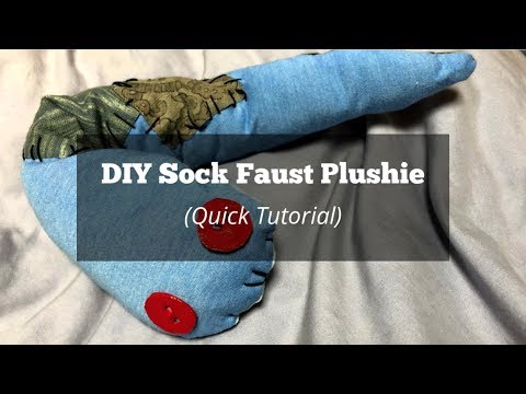 DIY Sock Faust Plushie (The Arcana) (Steps only) - YouTube