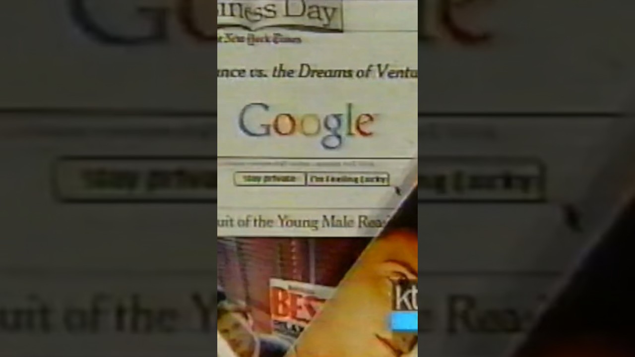 $GOOG 2004 GOOGLE shares hit stock market #shorts #documentary #google ...