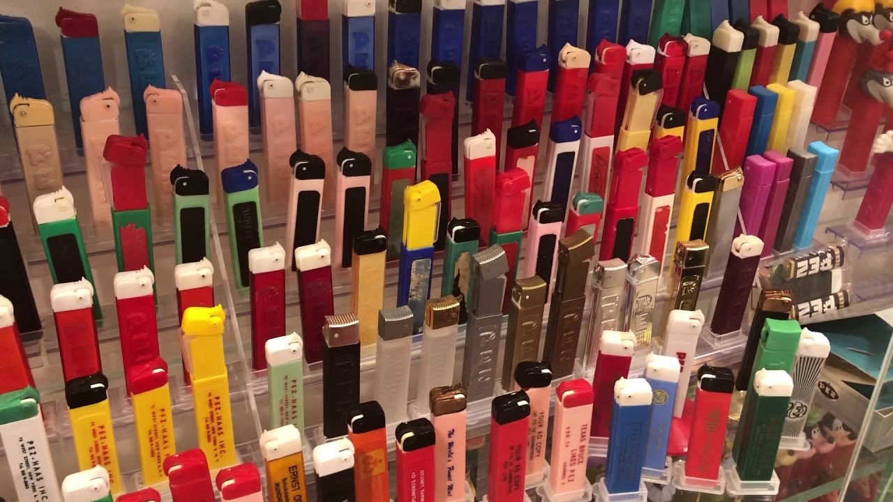 Pez Regulars! 1940s and 1950s! Overview! - YouTube