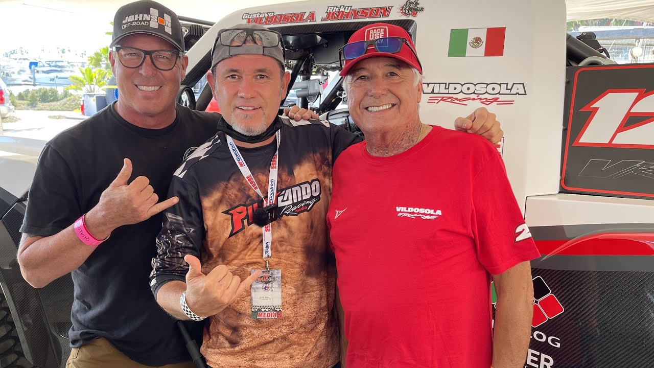 Entrevista con Sr. Gustavo Vildosola y Rick Johnson BAJA 400 2021 - YouTube
