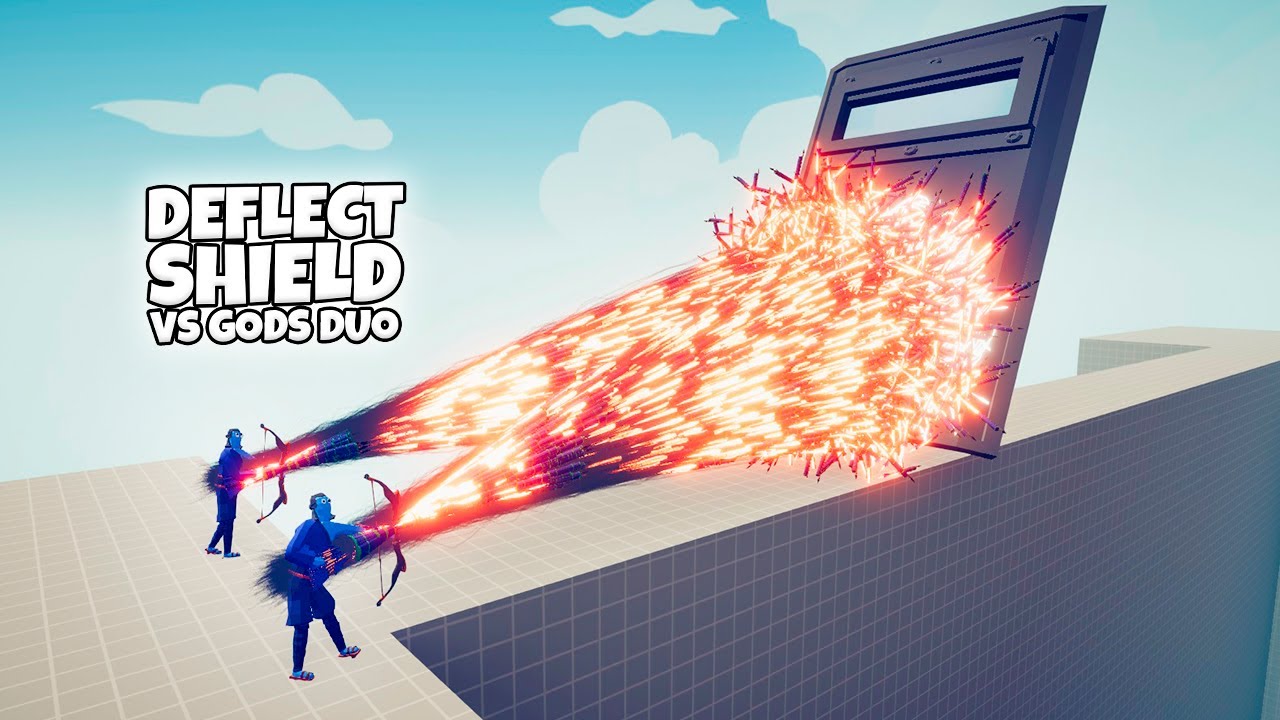 NEW DEFLECT SHIELD GOD vs EVERY GODS DUO | TABS Totally Accurate Battle ...