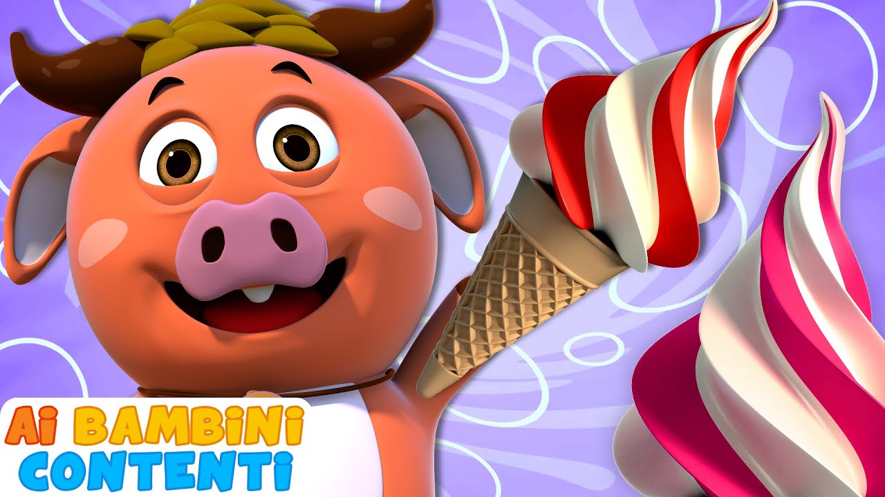 canzone del gelato | Ice Cream Song | Canzoni per Bambini | Ai Bambini ...