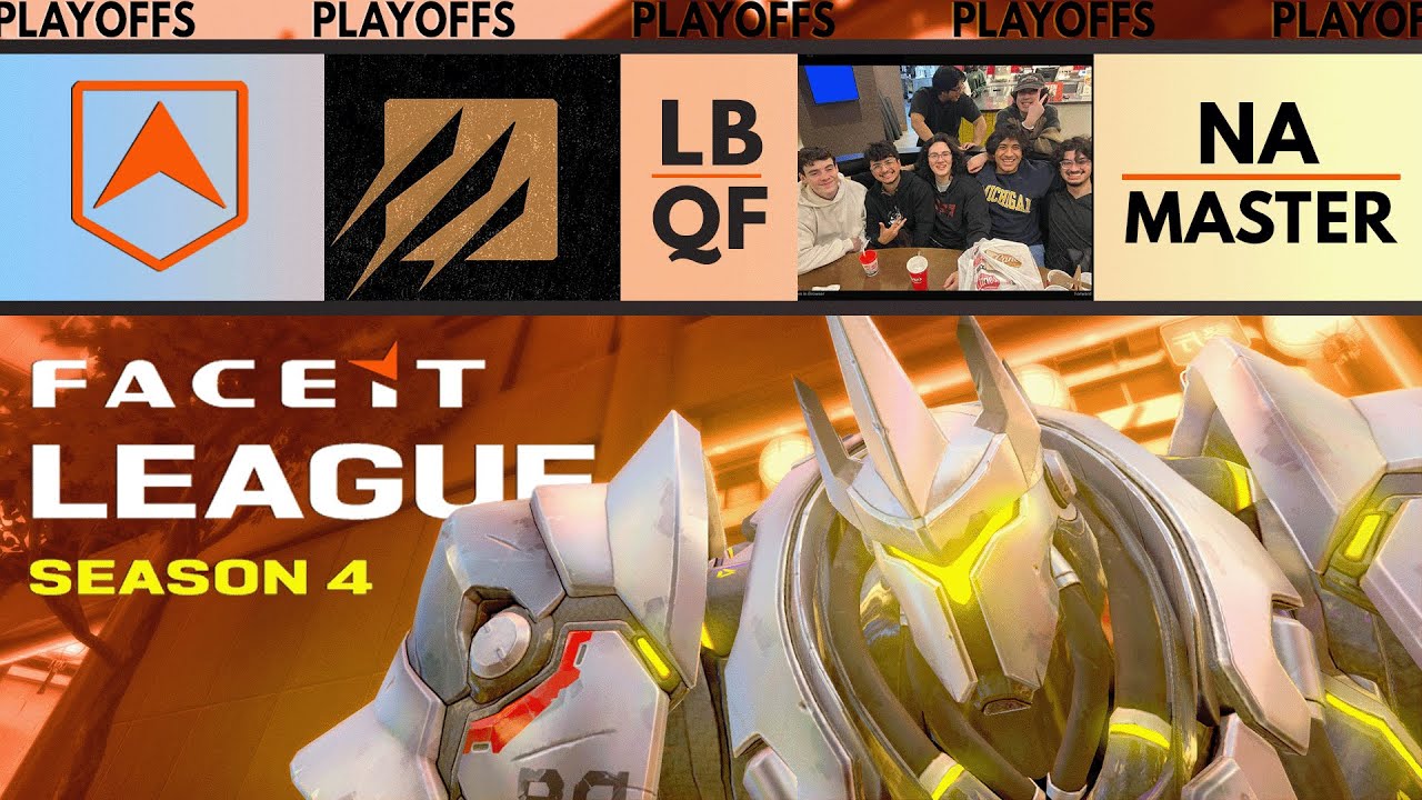 FACEIT League OW S4 PLAYOFFS | NA Master | Extinction vs Emote Down Mid ...