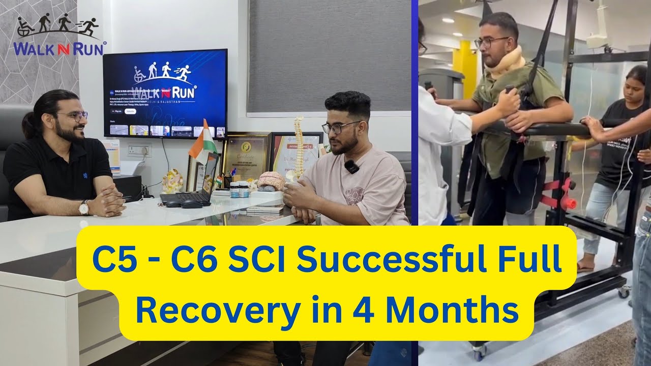 C4 C5 Spinal Cord Injury Physiotherapy & Neuro Rehabilitation Recovery ...