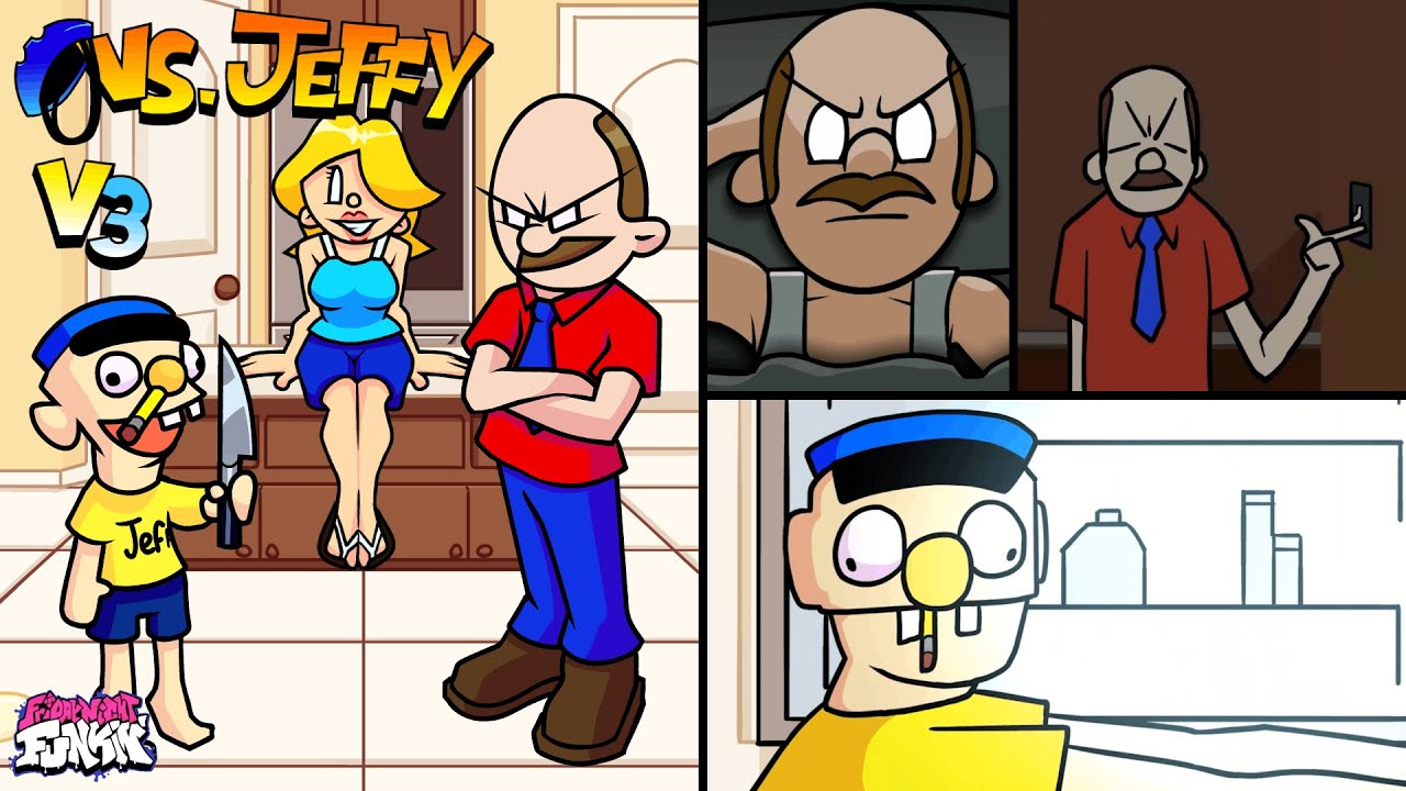 FNF: Vs Jeffy V3 Part 2 // Marvin Vs Jeffy // +Cutscene Friday Night ...