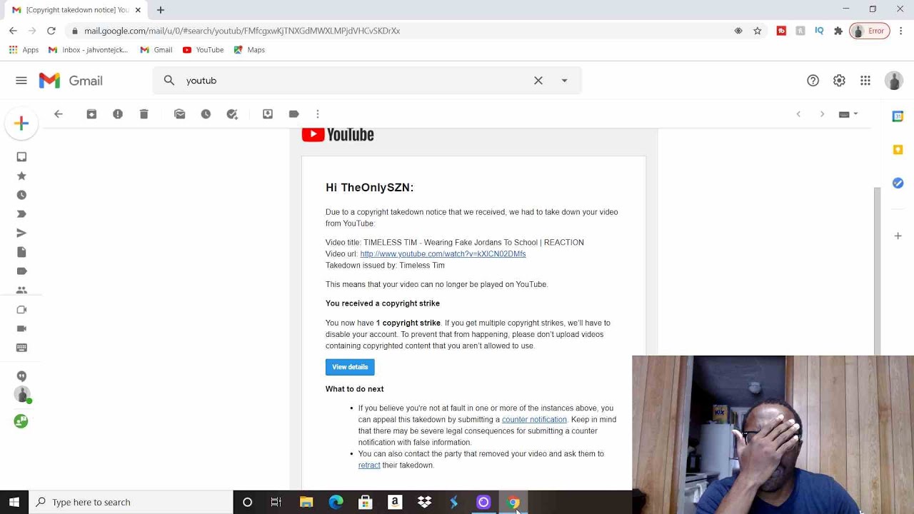 TIMELESS TIM STRIKED MY CHANNEL!!! - YouTube