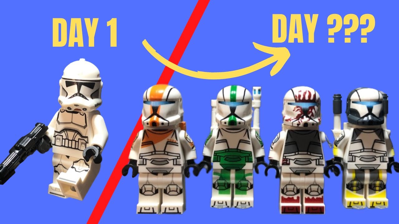 BUILDING A LEGO CLONE ARMY IN 30 DAYS! - YouTube
