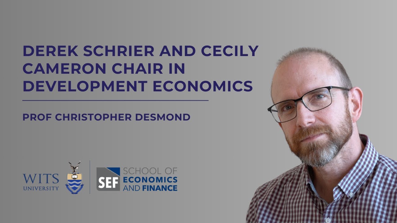 Professor Christopher Desmond | Derek Schrier and Cecily Cameron Chair ...