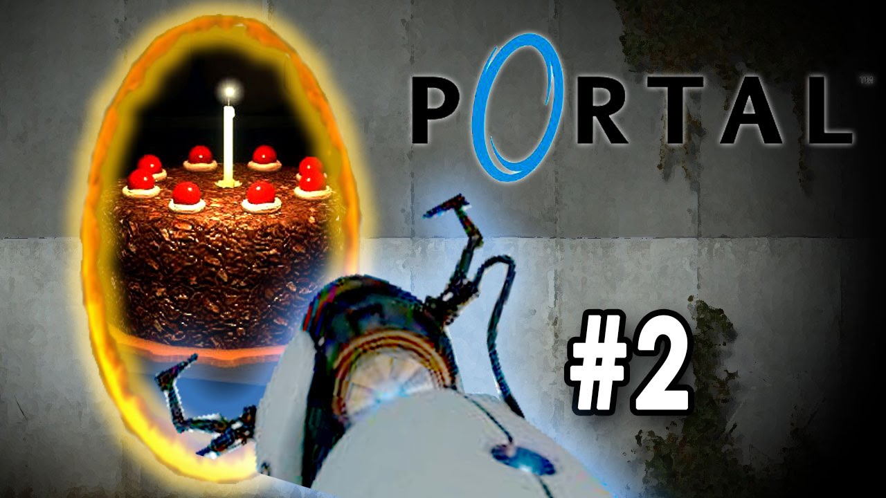 Let's Play Portal - [Part 2] [Now We Can Open Two Portals?] - YouTube