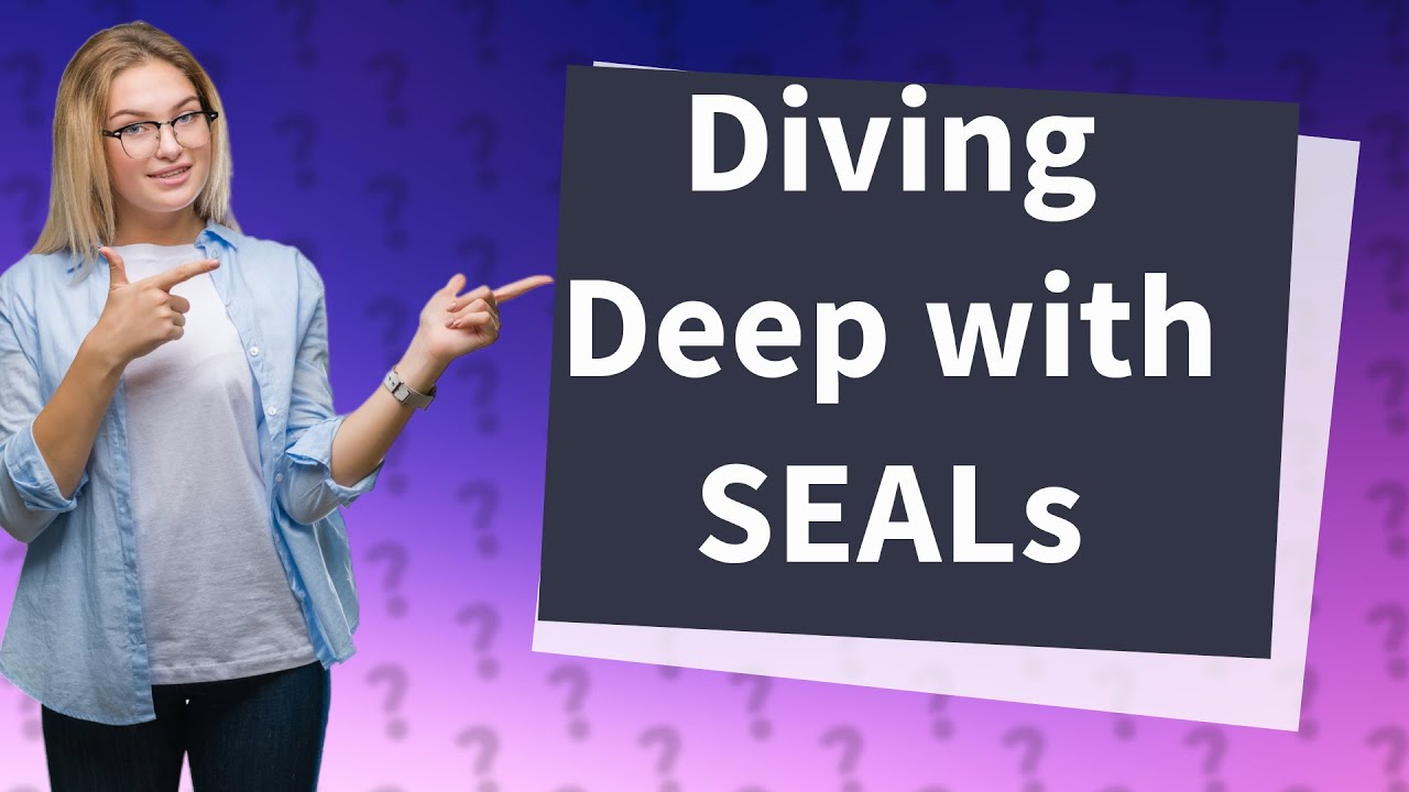 How deep do SEALs dive? - YouTube