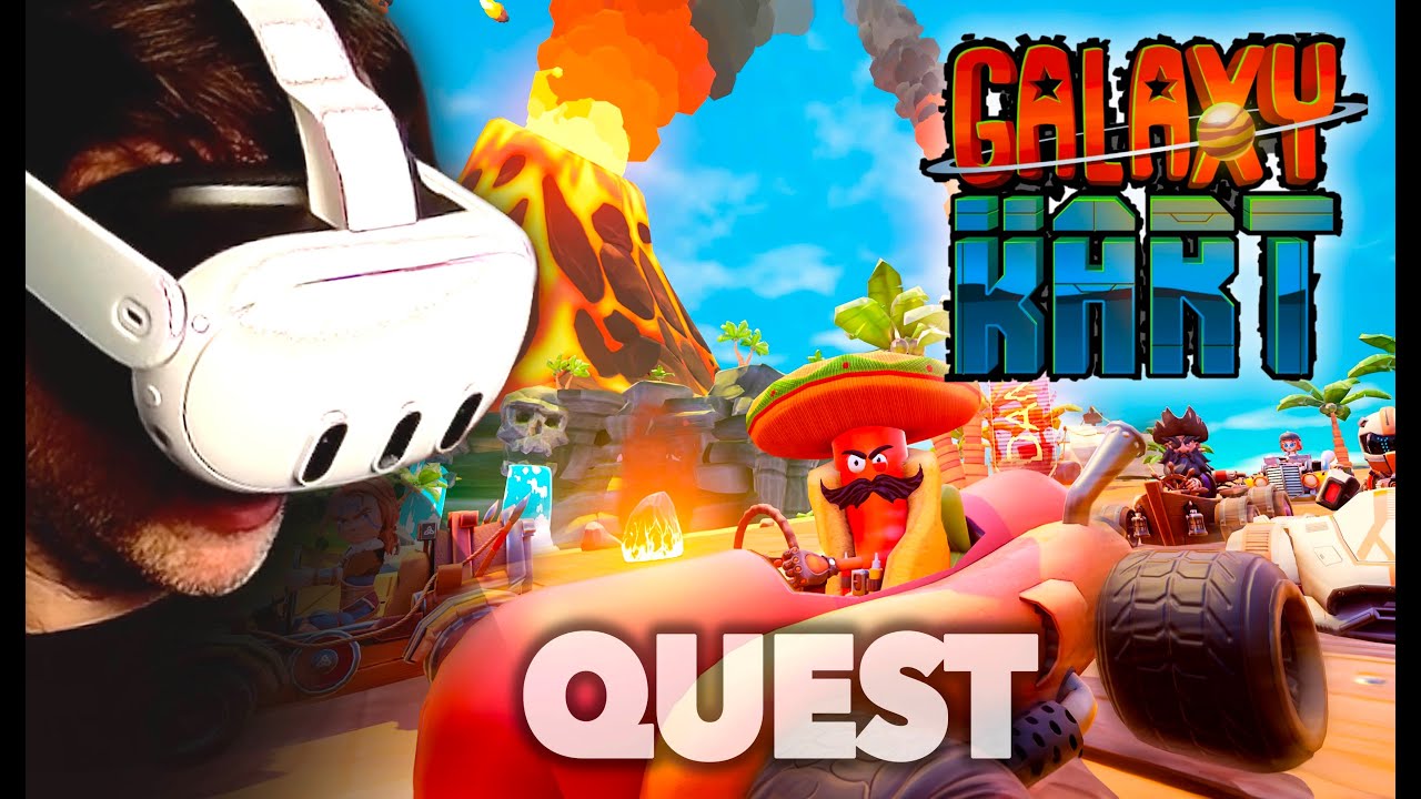 Galaxy Kart : Un Mario Kart en VR sur Quest 3 ? - YouTube