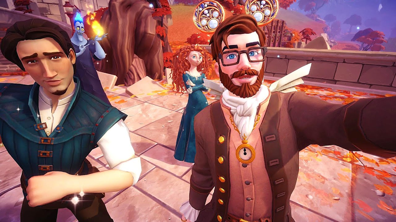 Hades, Flynn & Merida Quest - The Storybook Vale DLC - Disney ...