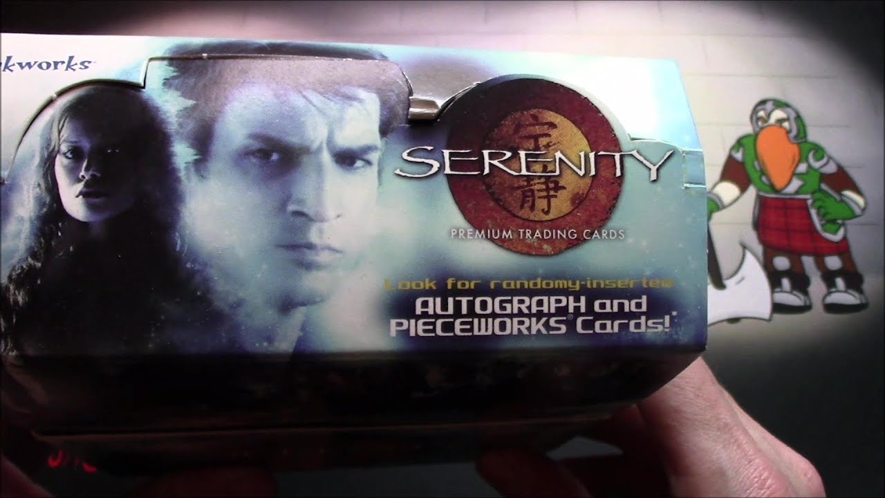 Firefly Serenity Premium Trading Cards - YouTube