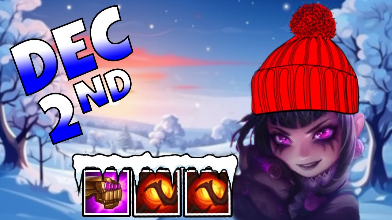 SET 10 TFT DECEMBER CARRY CALENDAR #tft - YouTube